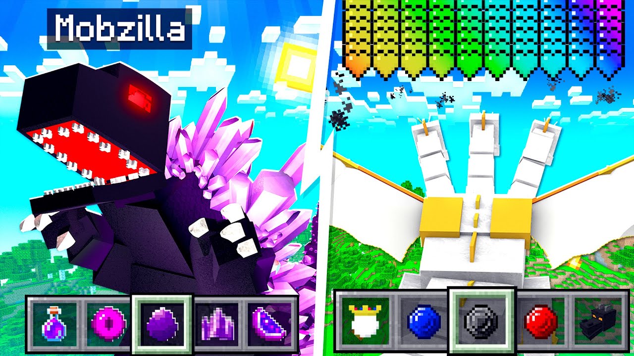 Morphing into EVERY Custom Boss in MINECRAFT!