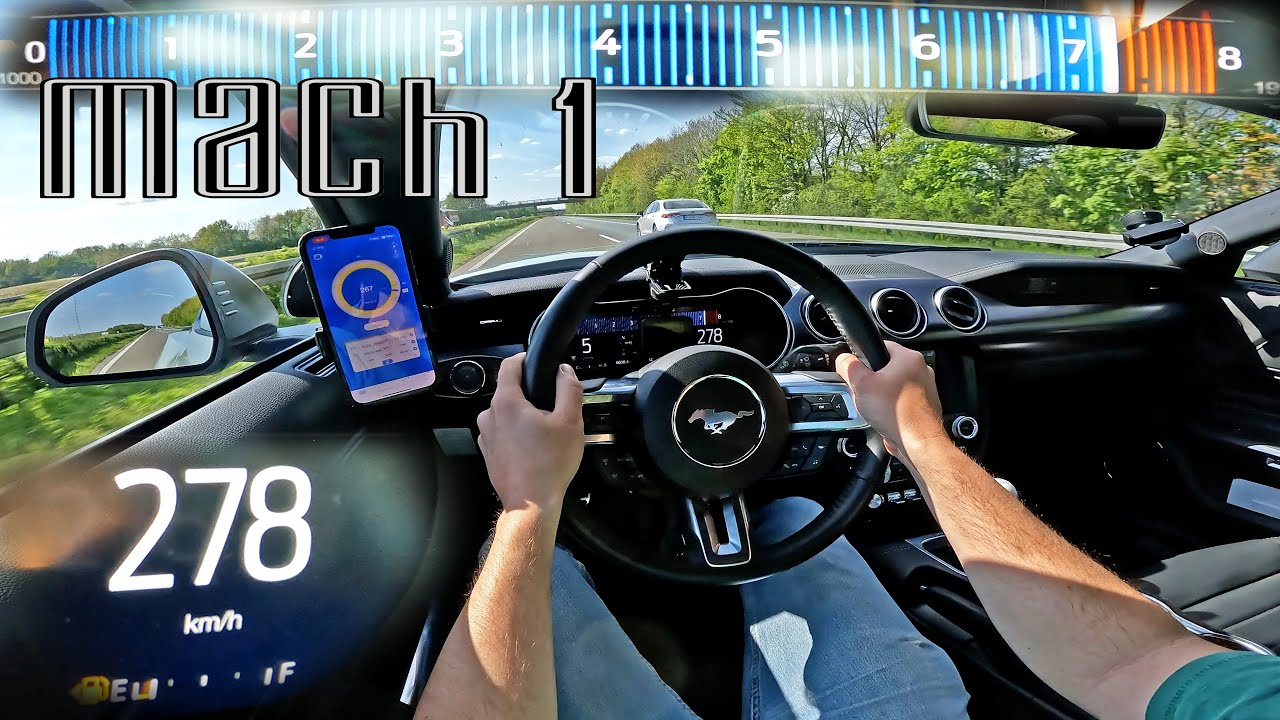 Ford Mustang Mach 1 – Top Speed Run & Autobahn POV Review