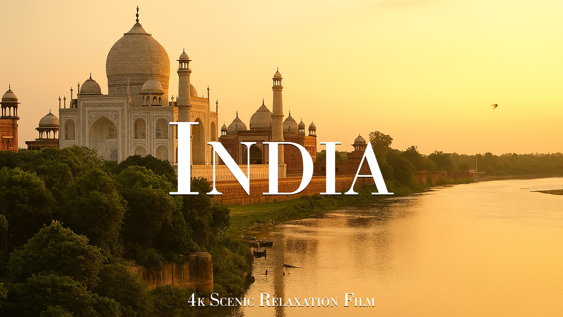 Varanasi and the Taj Mahal From Above – India in 4K