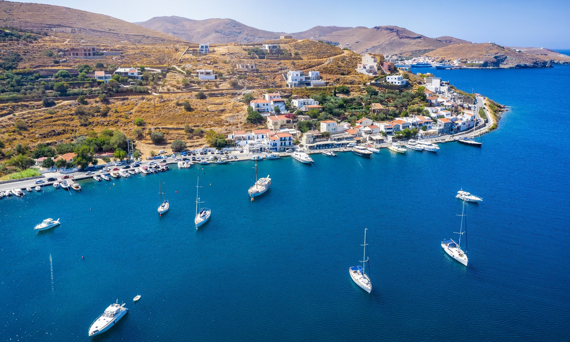 Two cruise ship tourists are killed as gale-force winds hit Greek seas