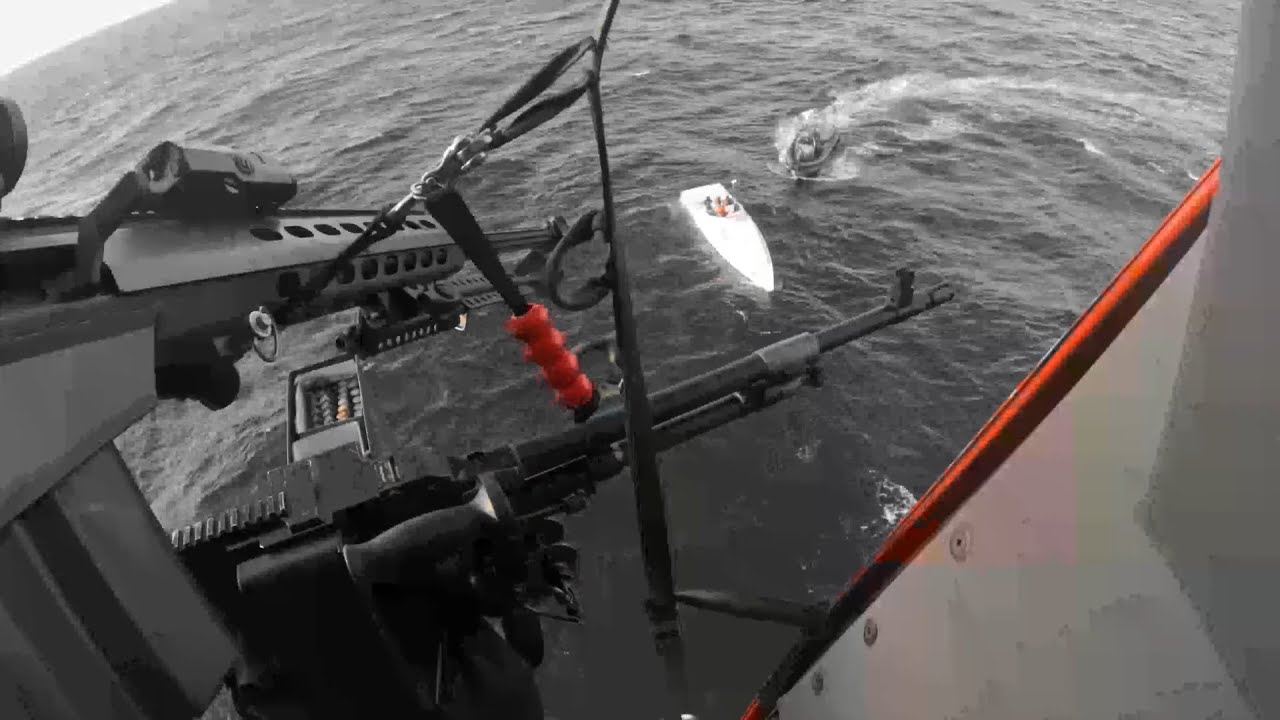 Incredible Footage of a Coast Guard HITRON Interdiction