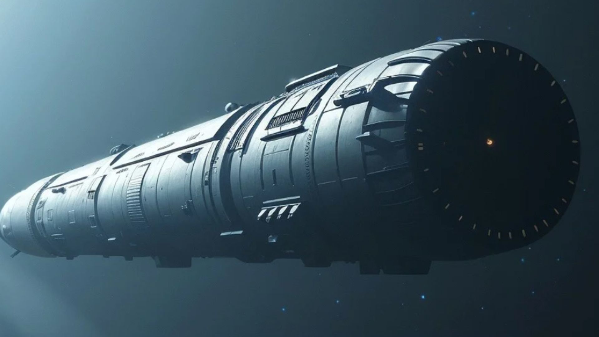 36-mile-long cigar-shaped starship could take humans on first ...