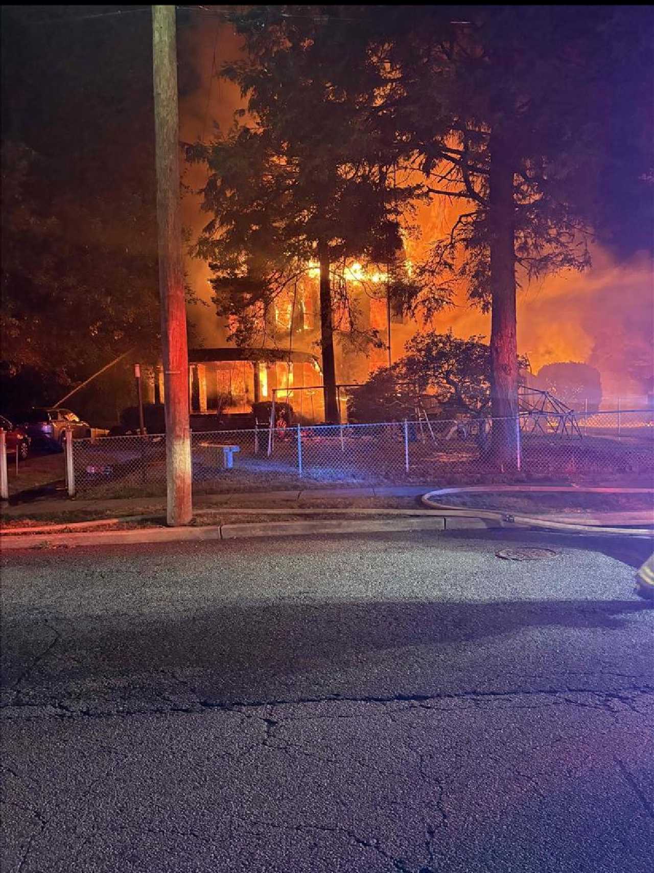 Fire Destroys Rutherford Chabad