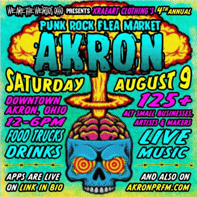 Punk Rock Flea Market comes to Akron this weekend: What to know