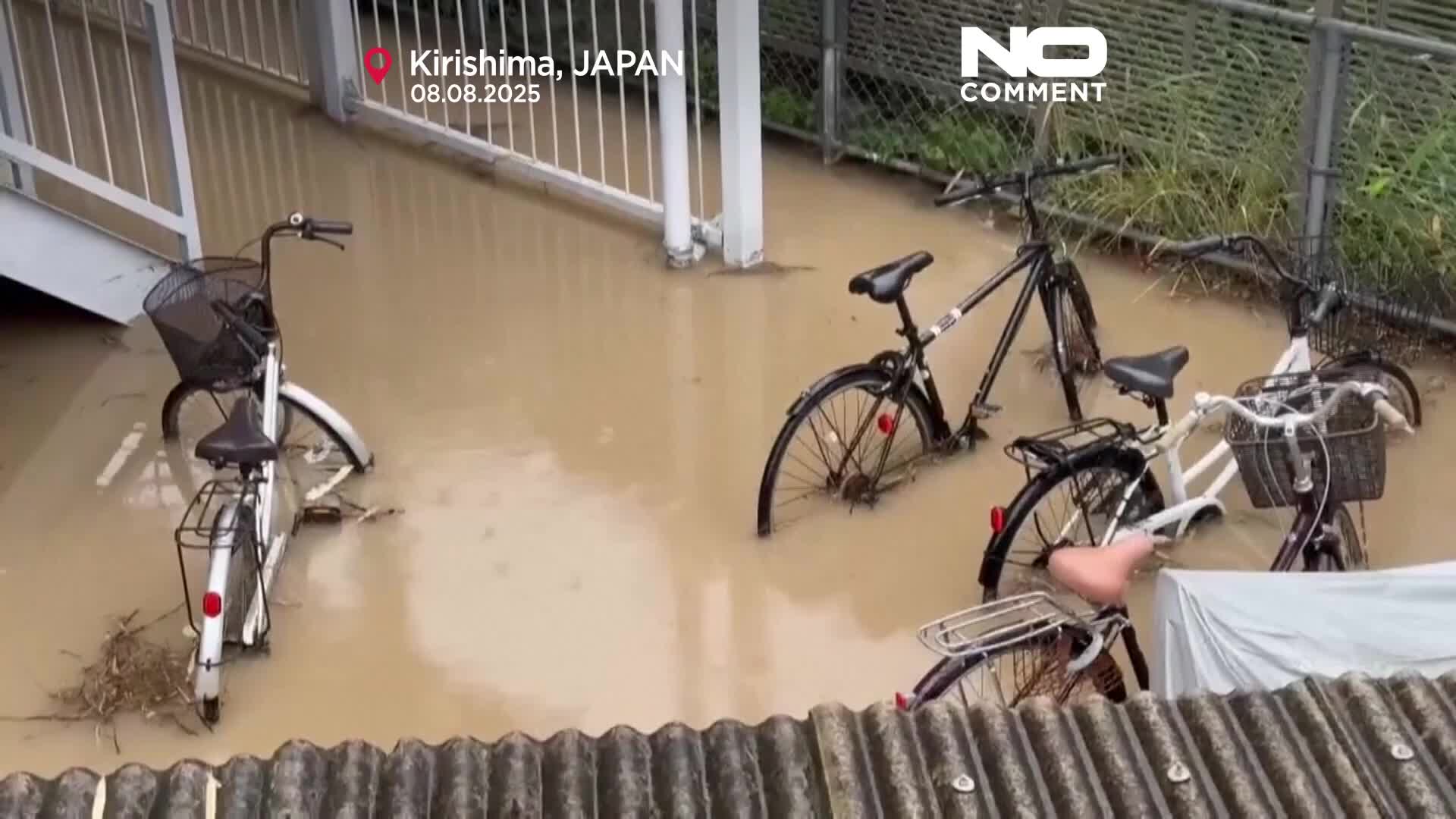 Japan issues top-level warnings as floods and landslides hit Kyushu