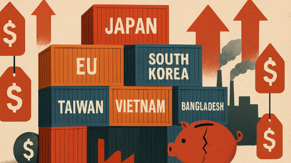💼 U.S. economy feels the pain as tariff firestorm triggers global realignments