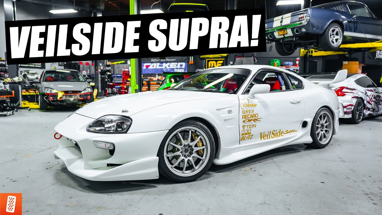 Authentic Veilside MKIV Supra – One of the Rarest Cars at throtl!