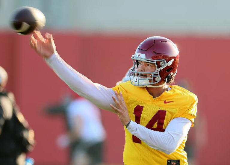 Inside Jayden Maiava's quest to become a complete quarterback for USC