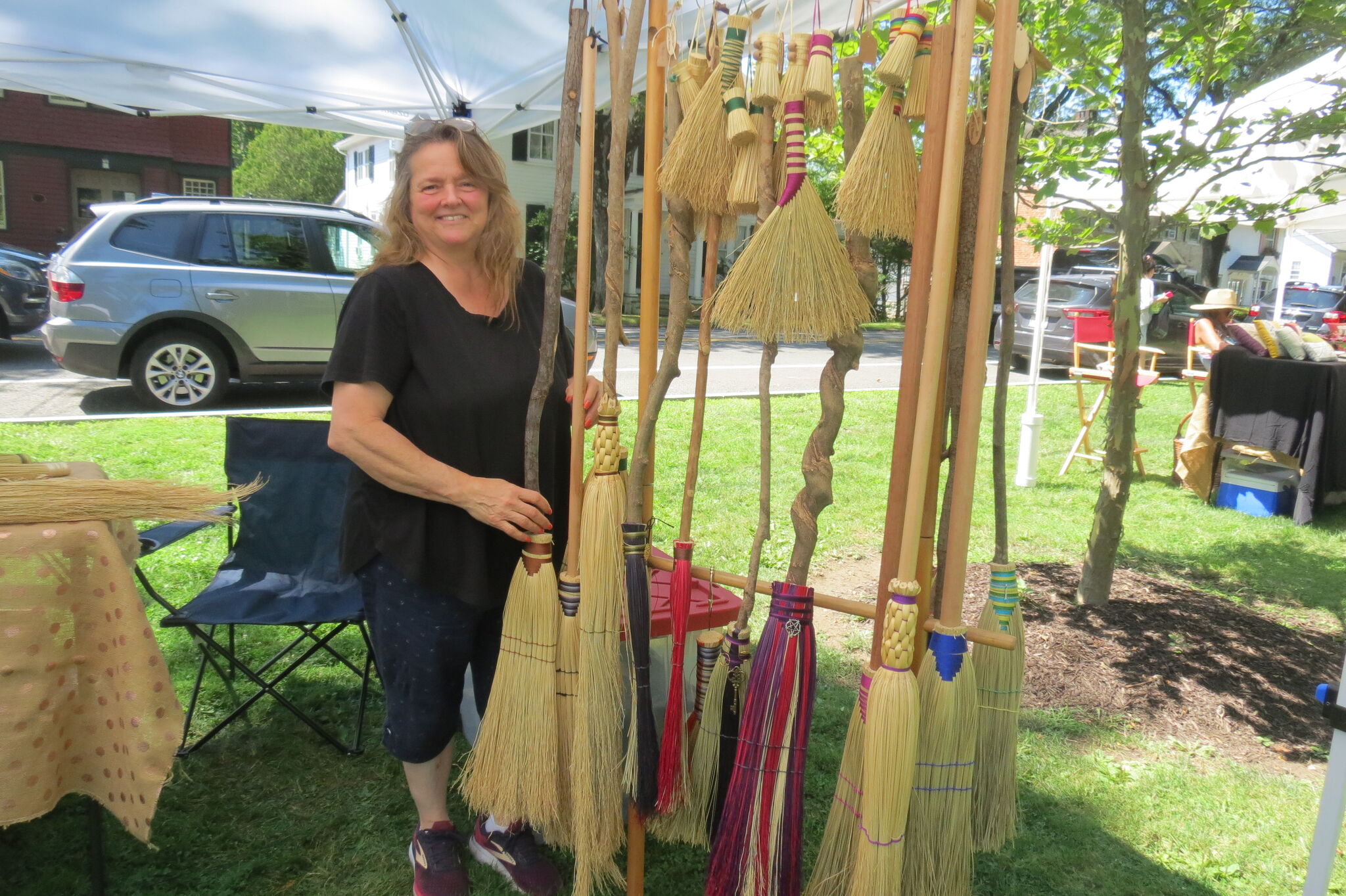 In Your Corner: Brooms make a clean sweep at Sharon's arts and crafts fair