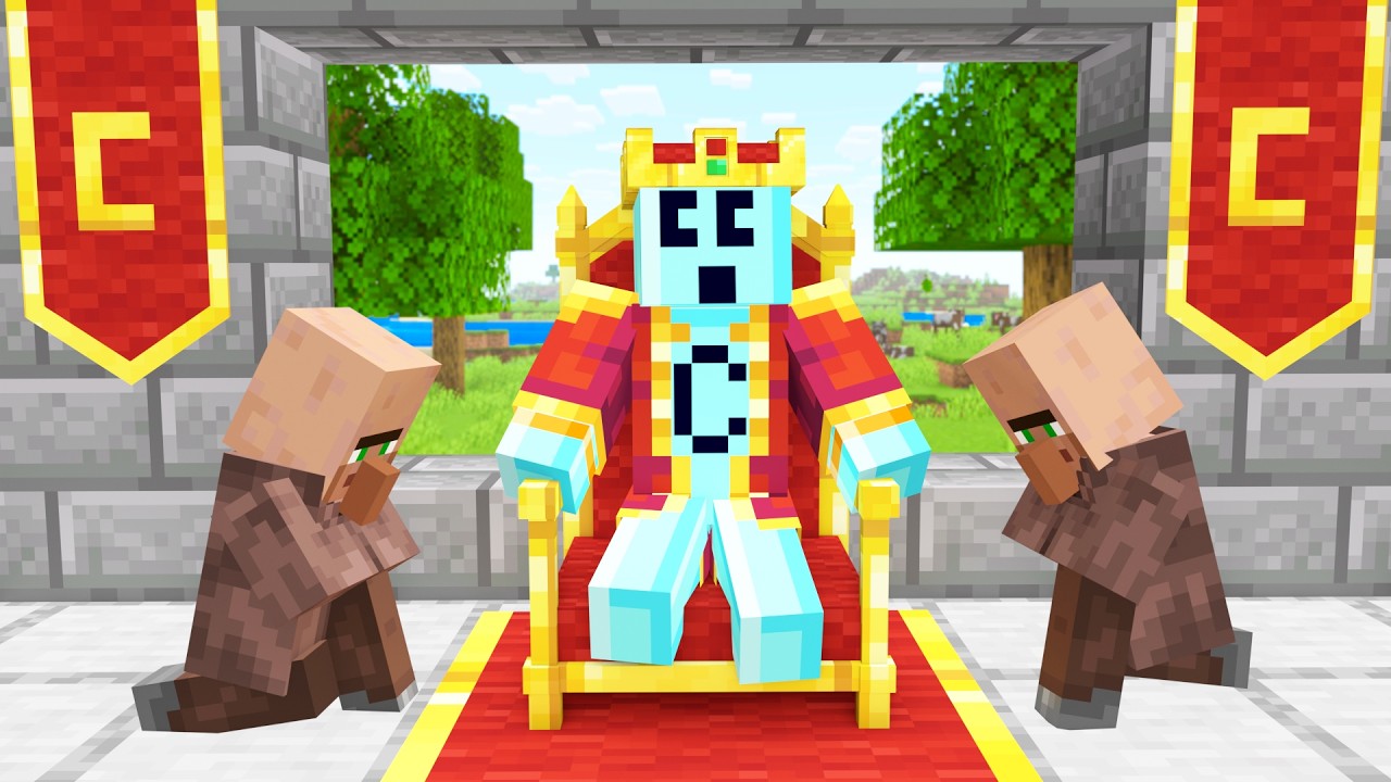 From peasant to king in Minecraft survival