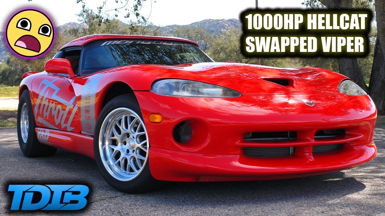 1000HP Hellcat Swapped Viper Breaks All the Rules