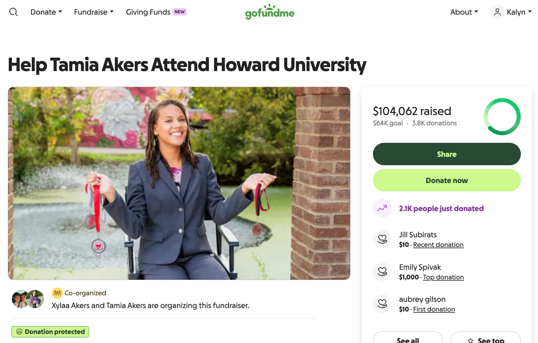Northwest High grad needed money for college. Donations poured in ...