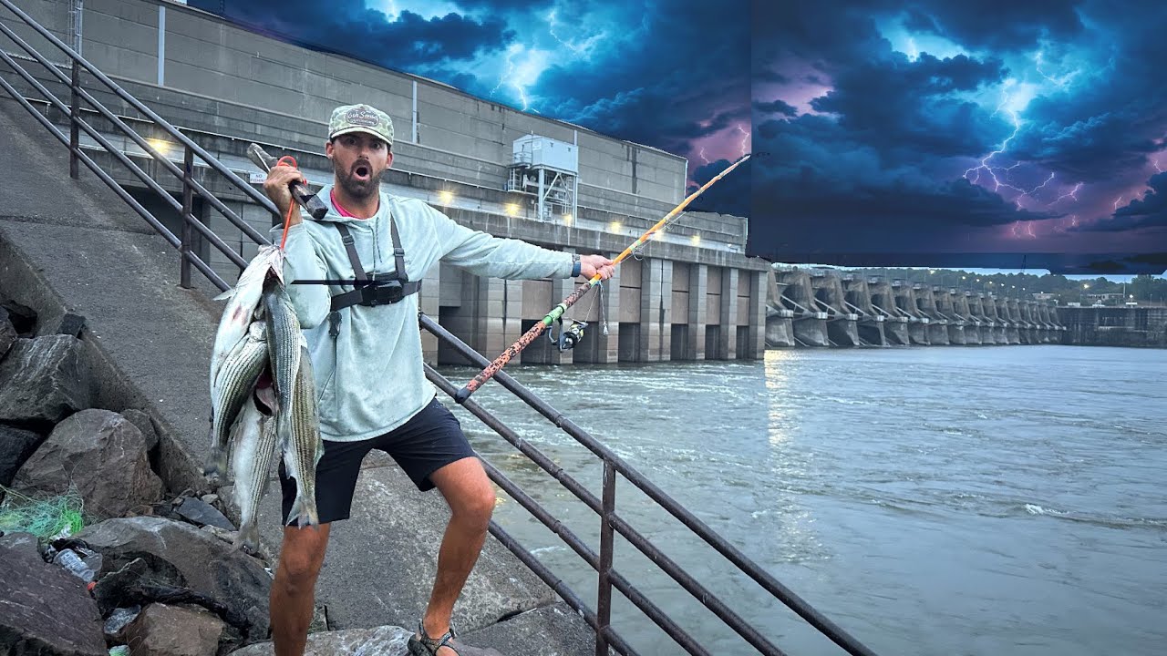 Hurricane hits Arkansas and fish go crazy for catch and cook