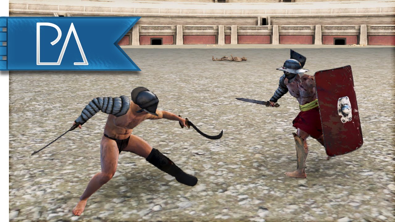 Gladiator games - Colosseum mod gameplay - Total War: Attila
