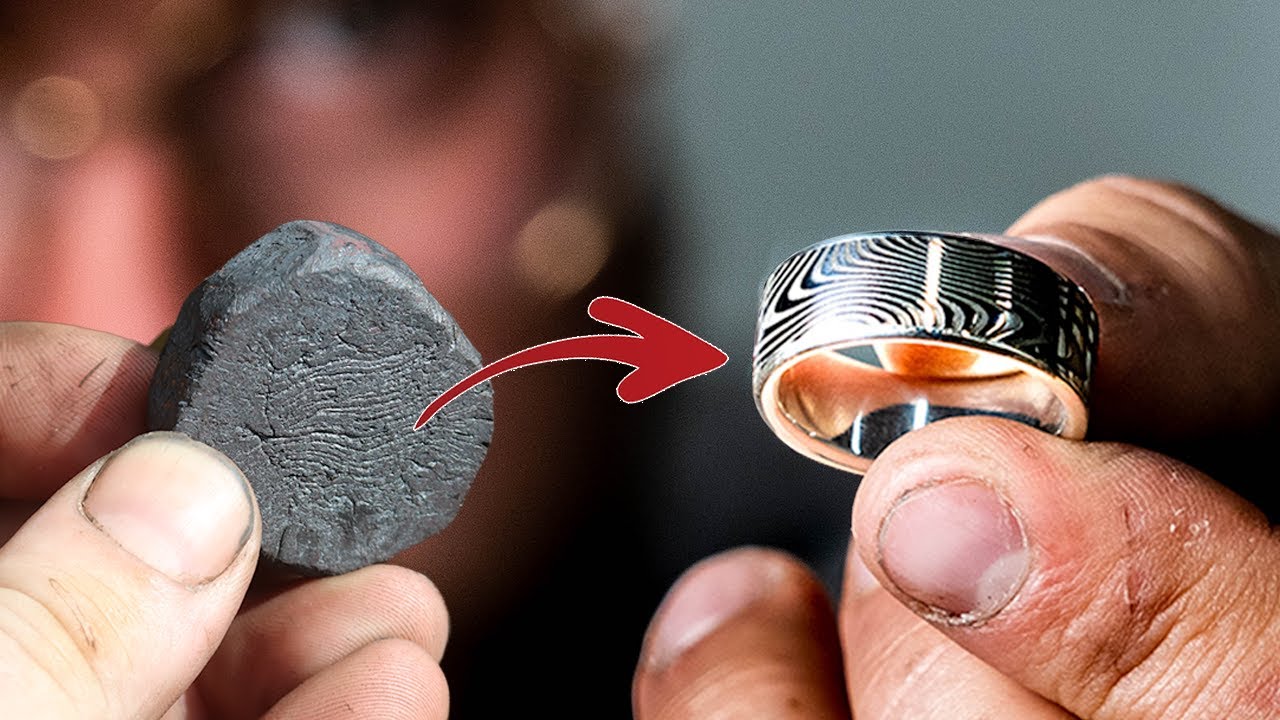 Making My Wedding Ring From A Block Of Steel