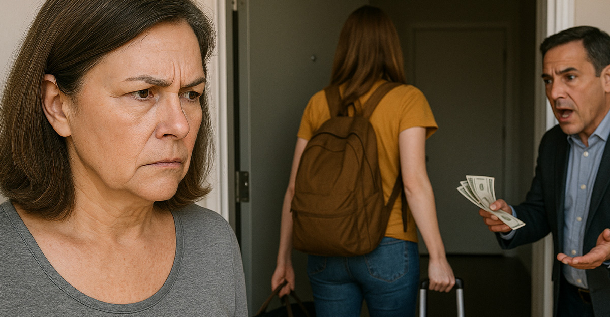 My daughter asked me to pay her first month's rent in a new rental. Now she's moving out because ...