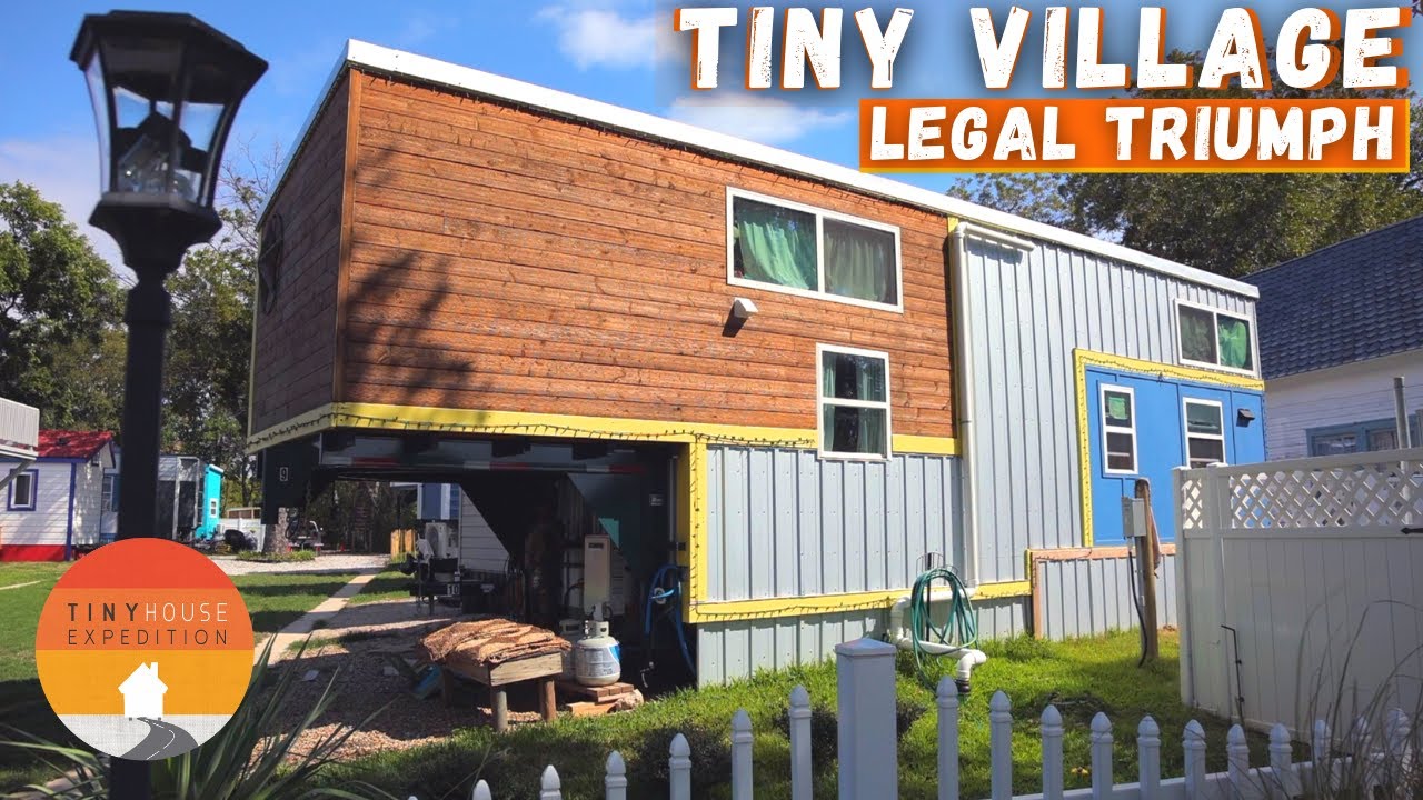 Tiny house living: benefits of community life