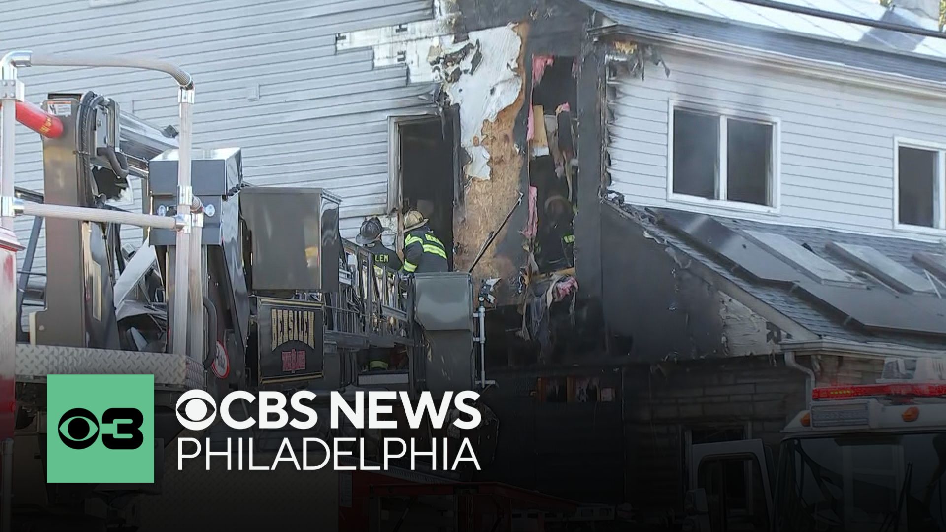 Arson investigation underway after Croydon, Pennsylvania fire spreads ...