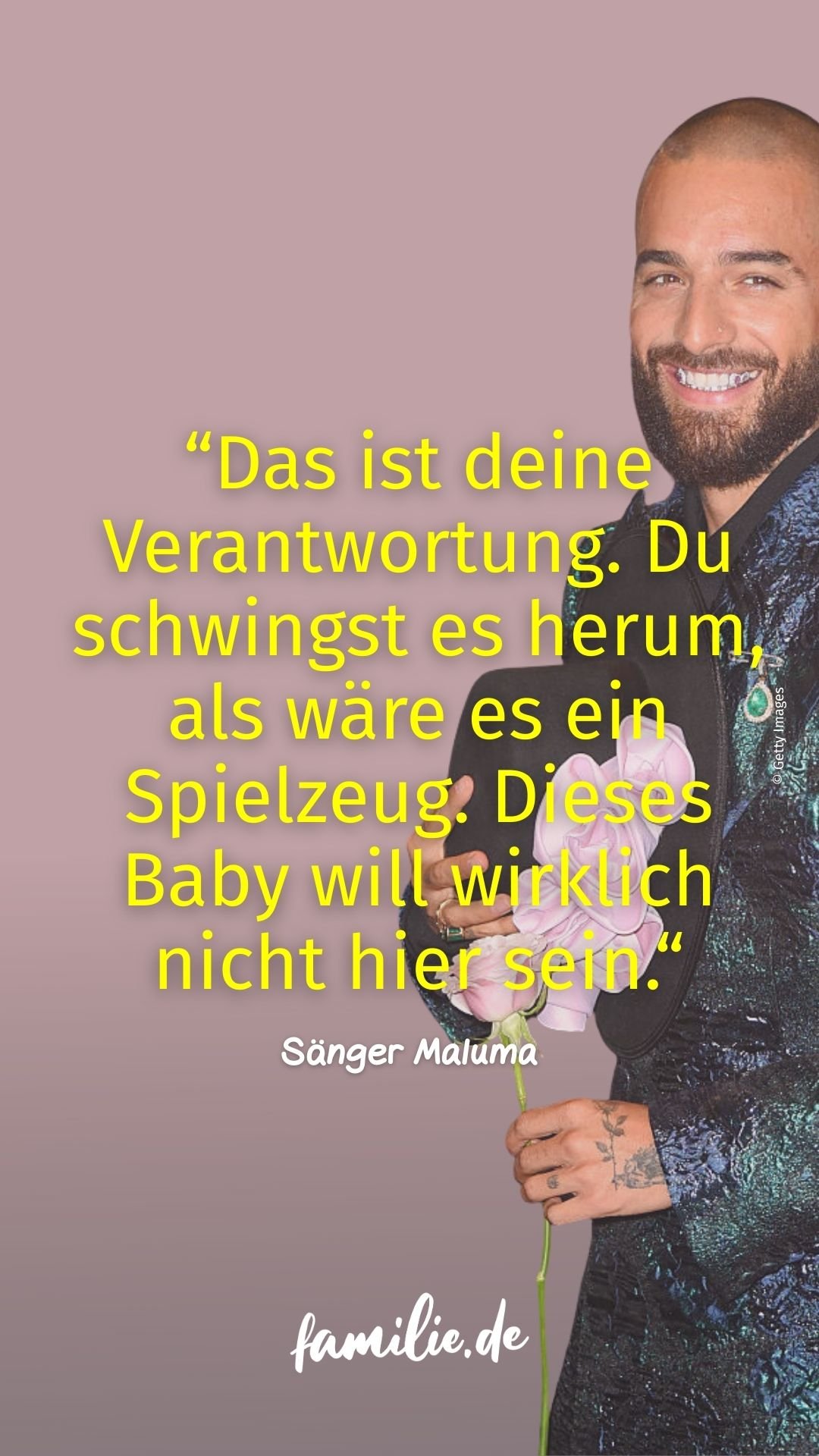 „Das ist deine Verantwortung!“ – Maluma konfrontiert Mutter vor ...
