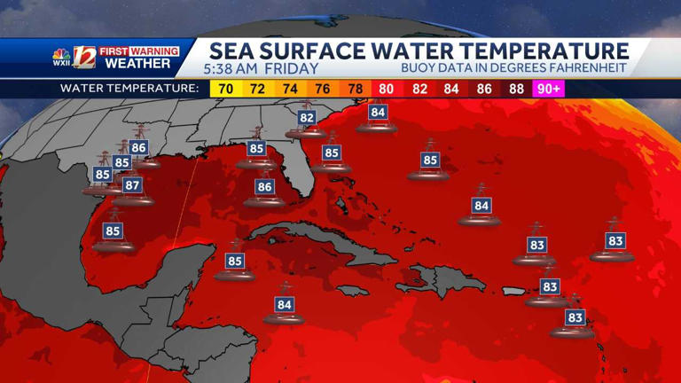 Hurricane Erin nearing the Bahamas; North Carolina coastal impacts ...