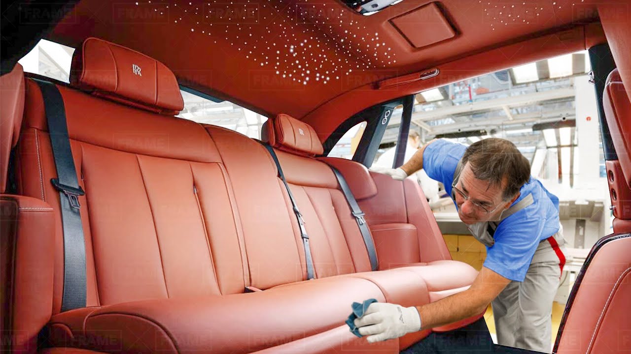 Inside the Phantom production line of the most expensive Rolls Royce ...