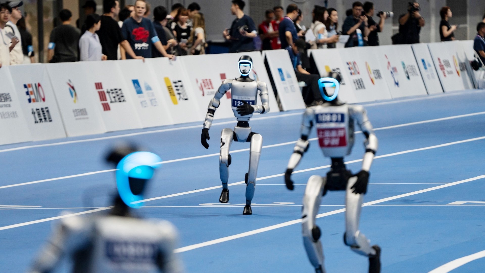 Robot athletes go for gold at the first ever World Humanoid Robot Games