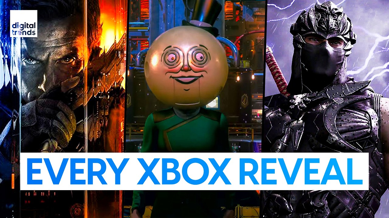 Xbox showcase highlights 30 new games and franchises