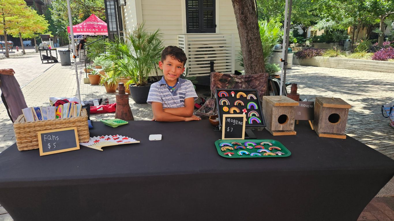 Kids run the show at Pearl's Child Entrepreneur Market