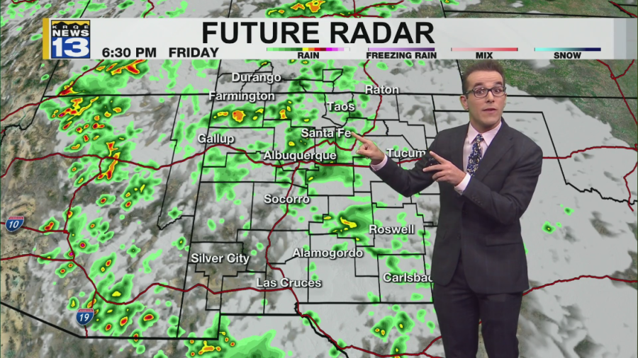 Monsoon rain surges back into New Mexico, bringing cooler temperatures