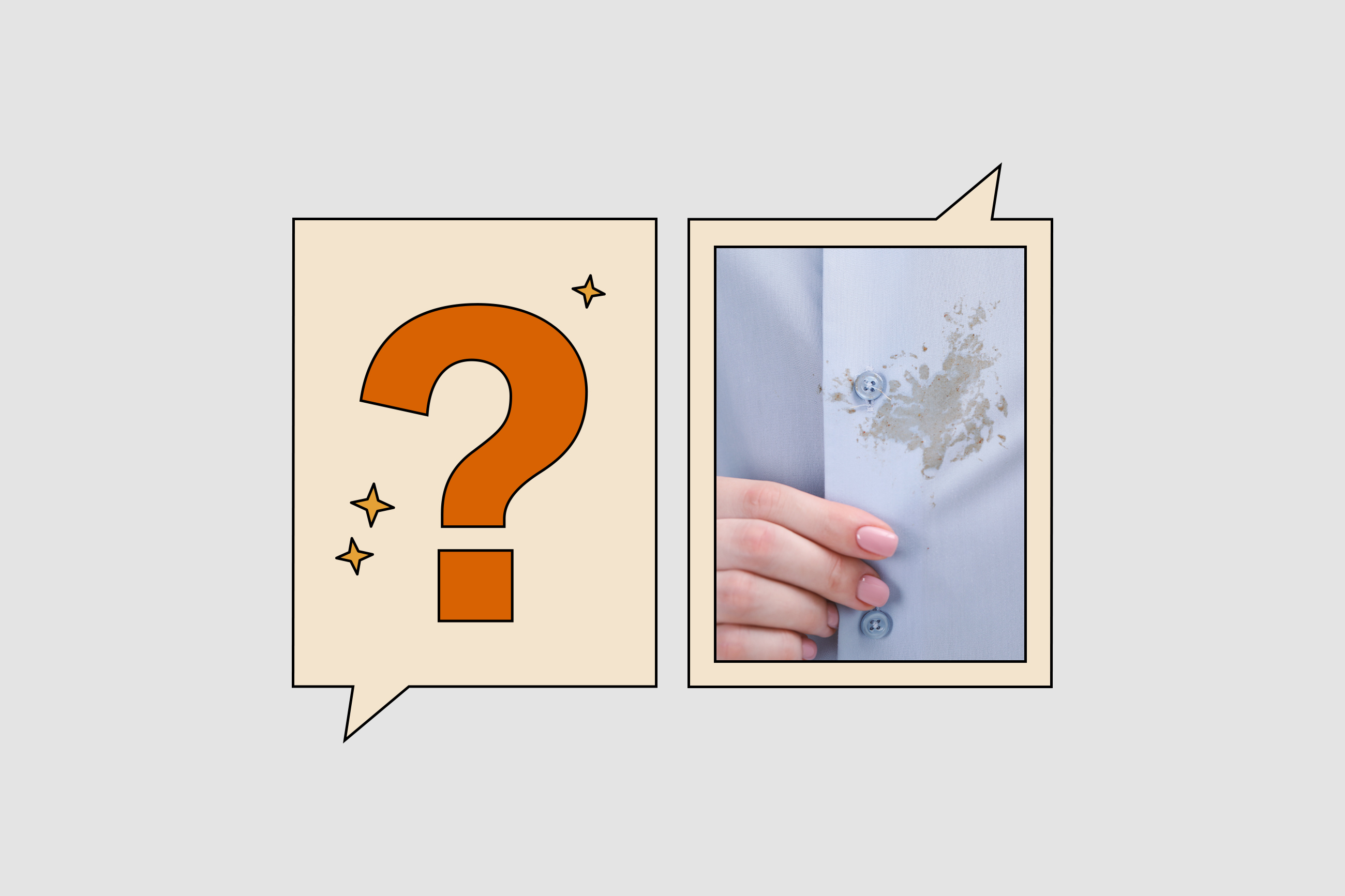 The best way to get stubborn grease spots out of your clothes