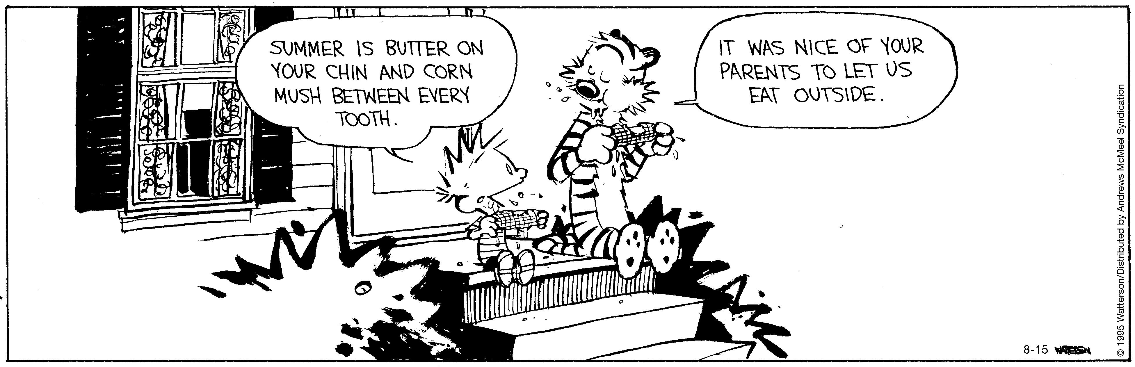 Calvin and Hobbes by Bill Watterson
