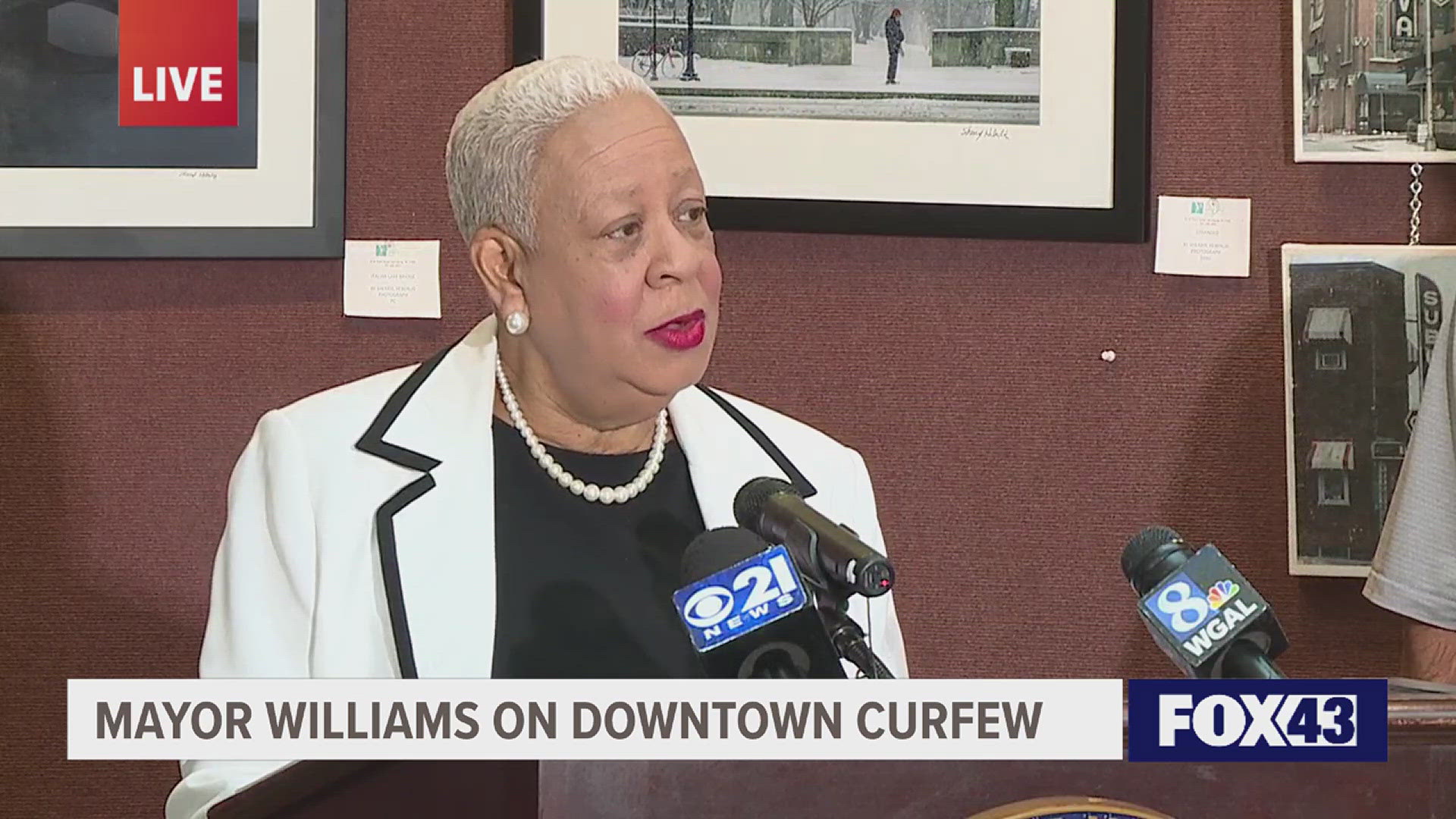 Full press conference: Mayor Wanda Williams discusses Harrisburg curfew