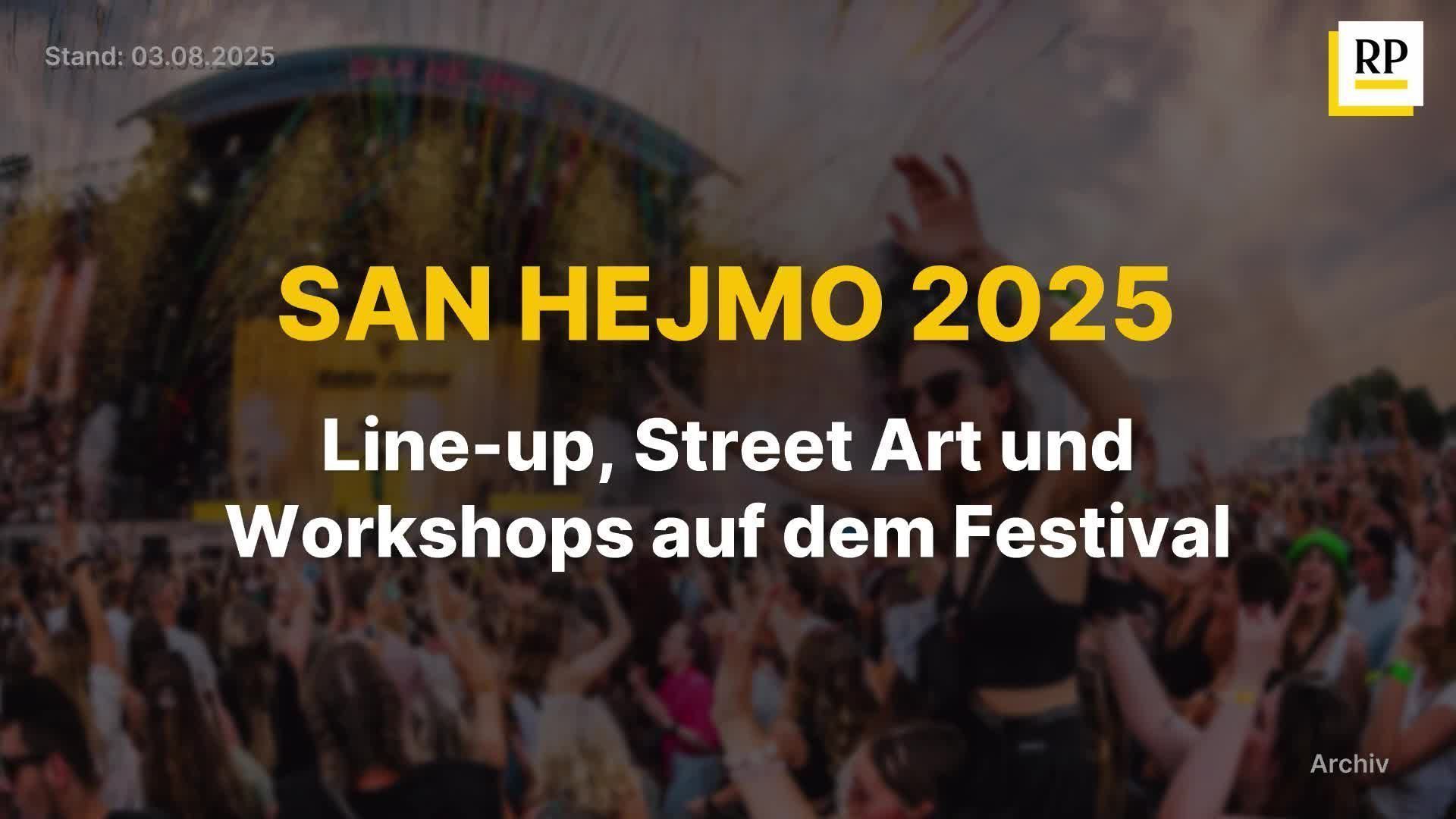 San Hejmo 2025: Line-up, Street Art, DIY-Workshops und Bezahlen auf dem ...