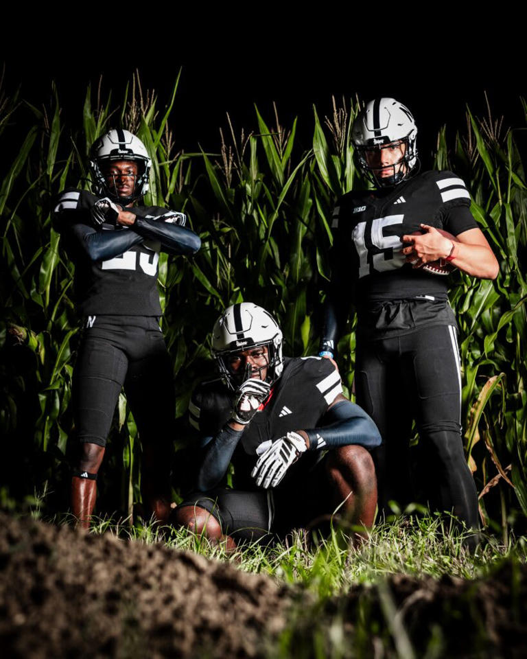 Nebraska, Adidas release all-black alternate uniforms