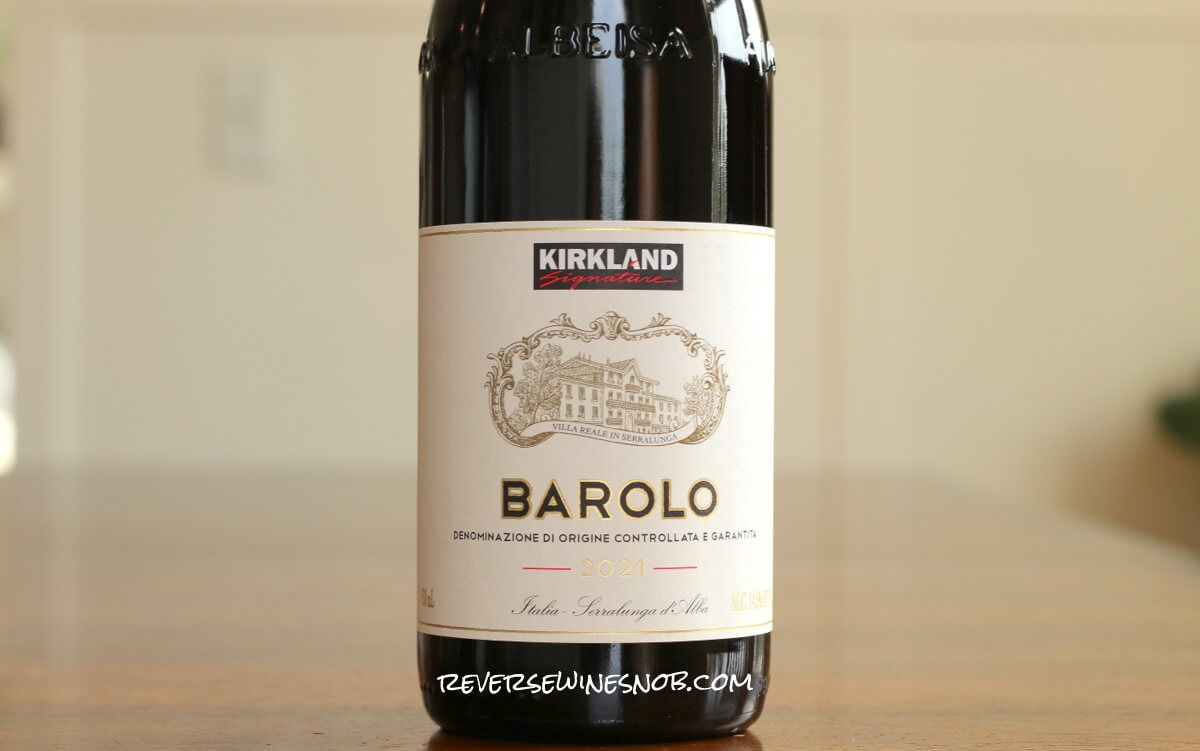 Kirkland Signature Barolo - Big Name Little Price