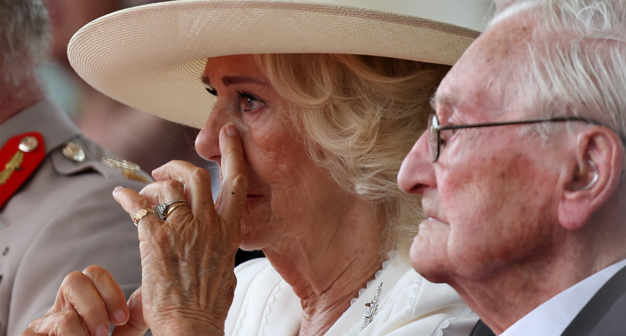 Queen Camilla Was in Tears After 105-Year Old Veteran Went Off Script Honoring King Charles ...