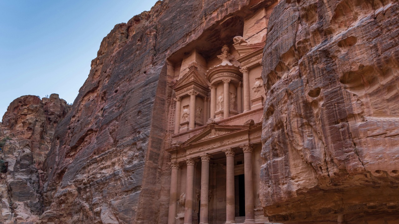 Archaeologists uncover temple hidden inside cliff