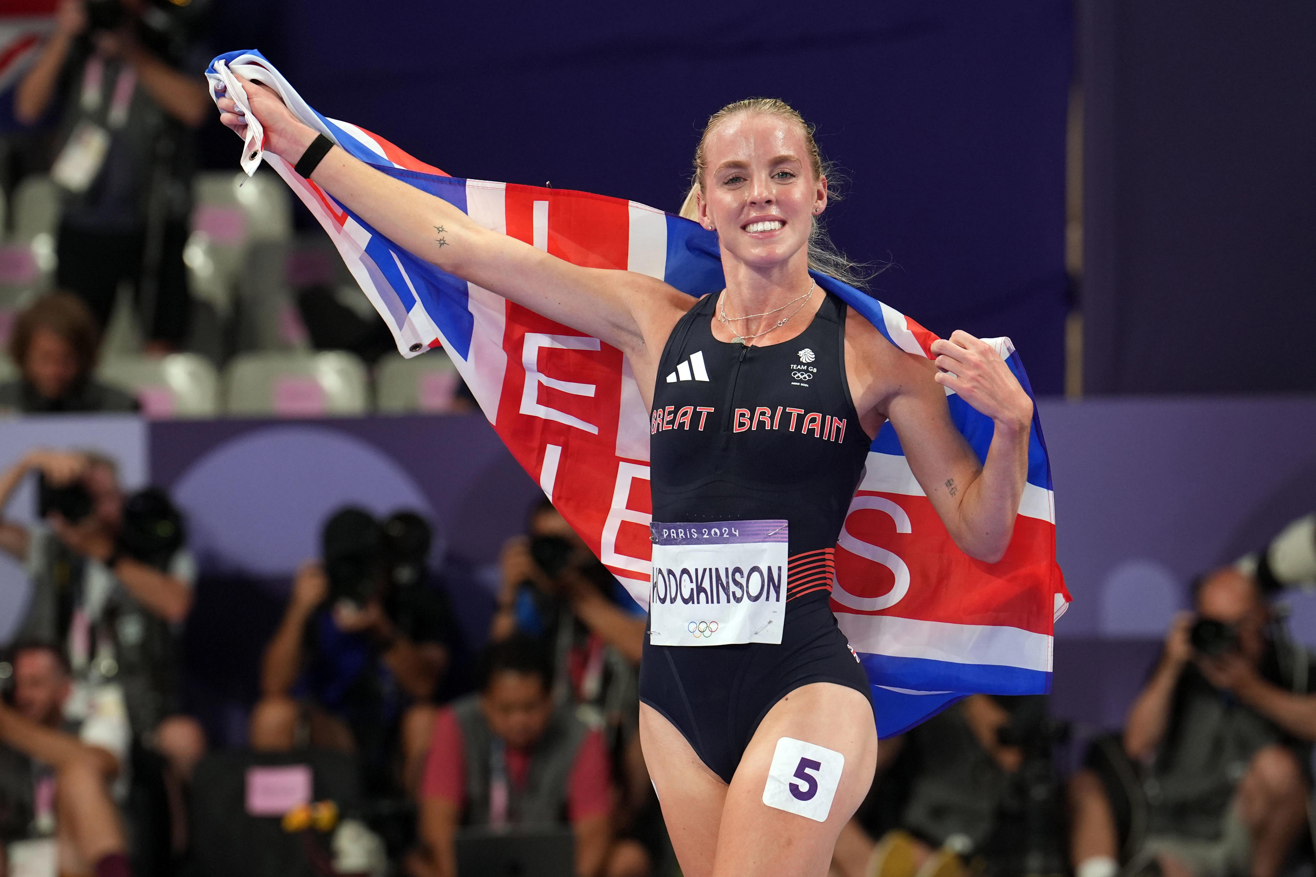Keely Hodgkinson ‘upset’ over injury absence since Olympics