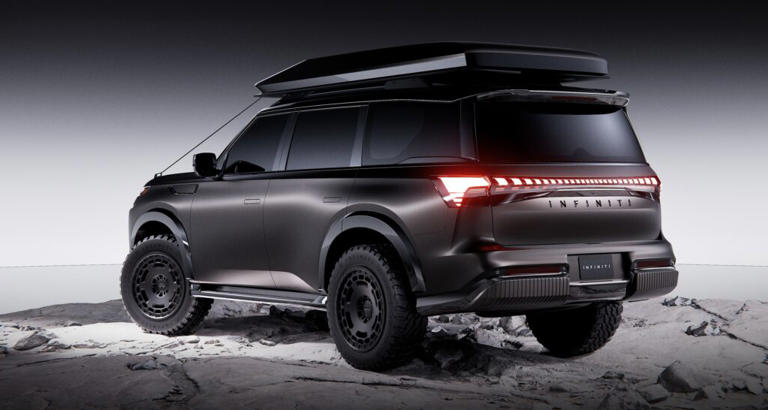 Infiniti’s QX80 Concept Looks Ready To Pick A Fight With An Escalade-V