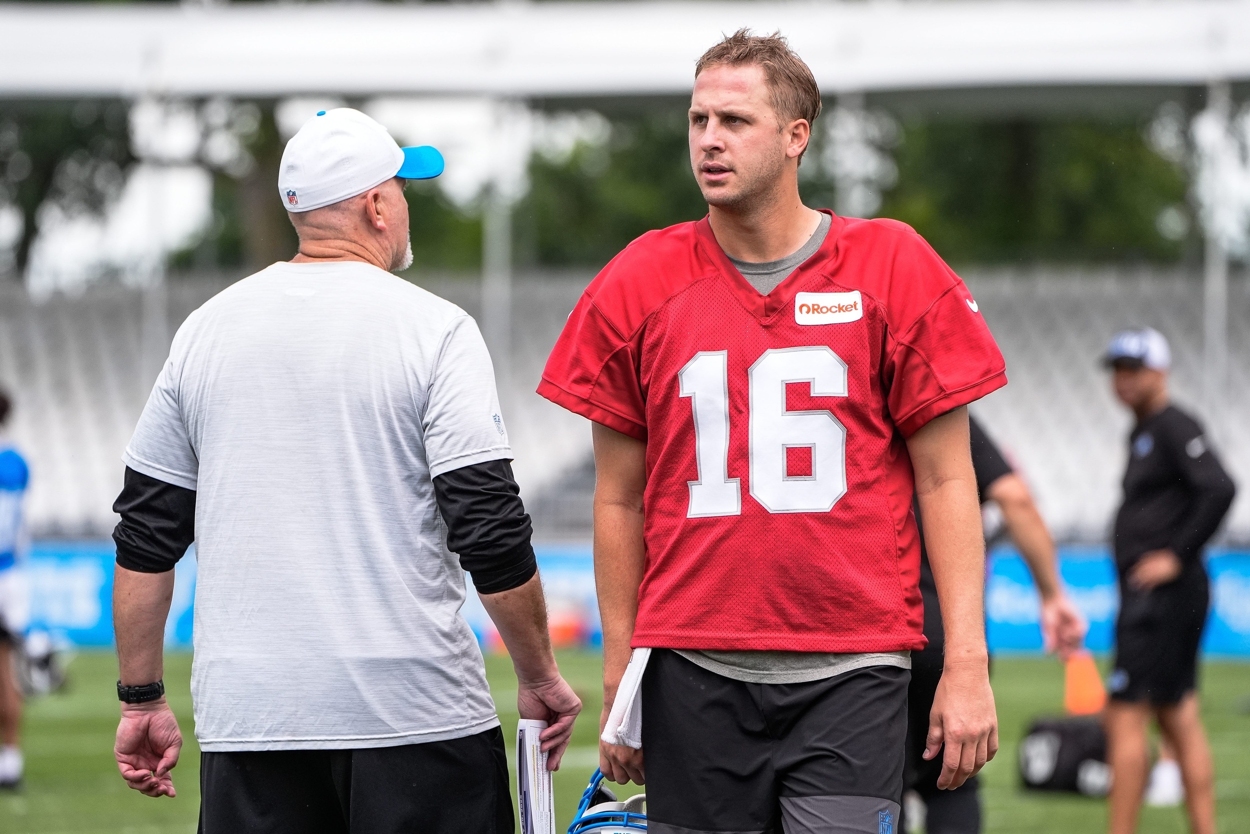 Why Lions' Jared Goff has had 'fun' working with new OC John Morton