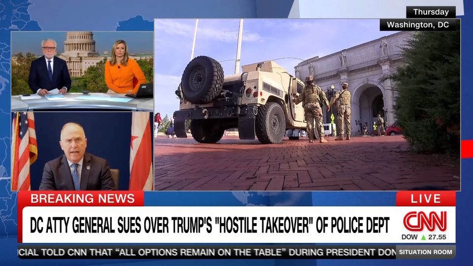 DC Attorney General explains why he’s suing the Trump administration ...