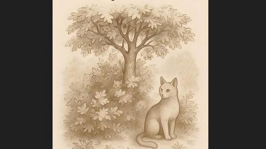Optical illusion challenge: How many hidden cats can you spot in this ...