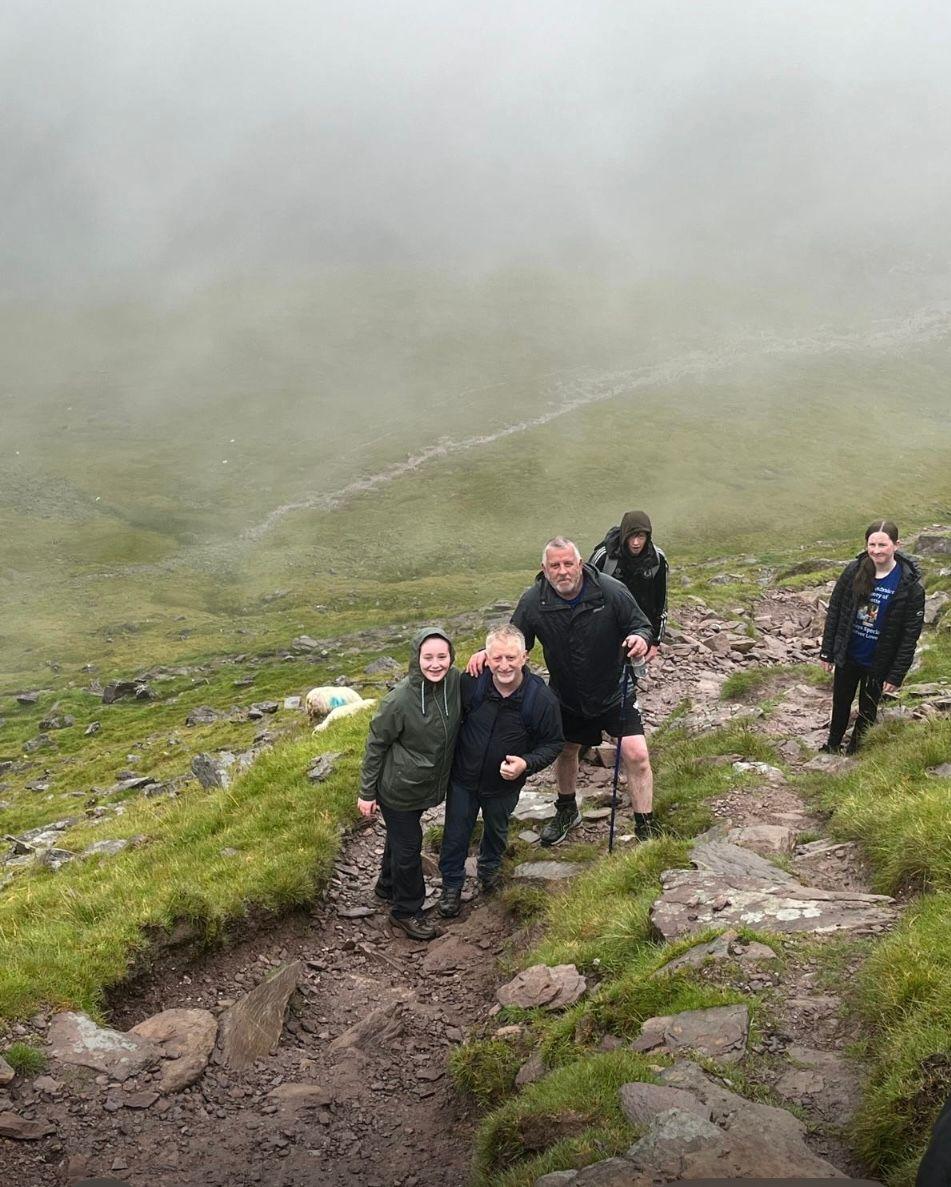 The Guerin Family completes challenging climb and walk to raise funds ...