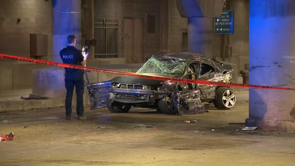 Deadly Lower Wacker Drive crash leaves 19-year-old killed and another ...