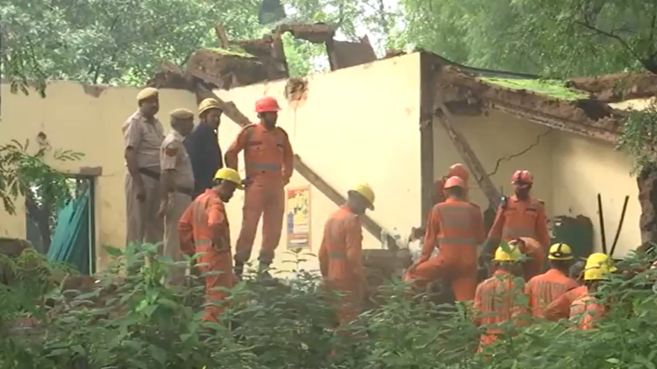 Nizamuddin roof collapse: Room caves in near Humayun’s Tomb; 5 dead