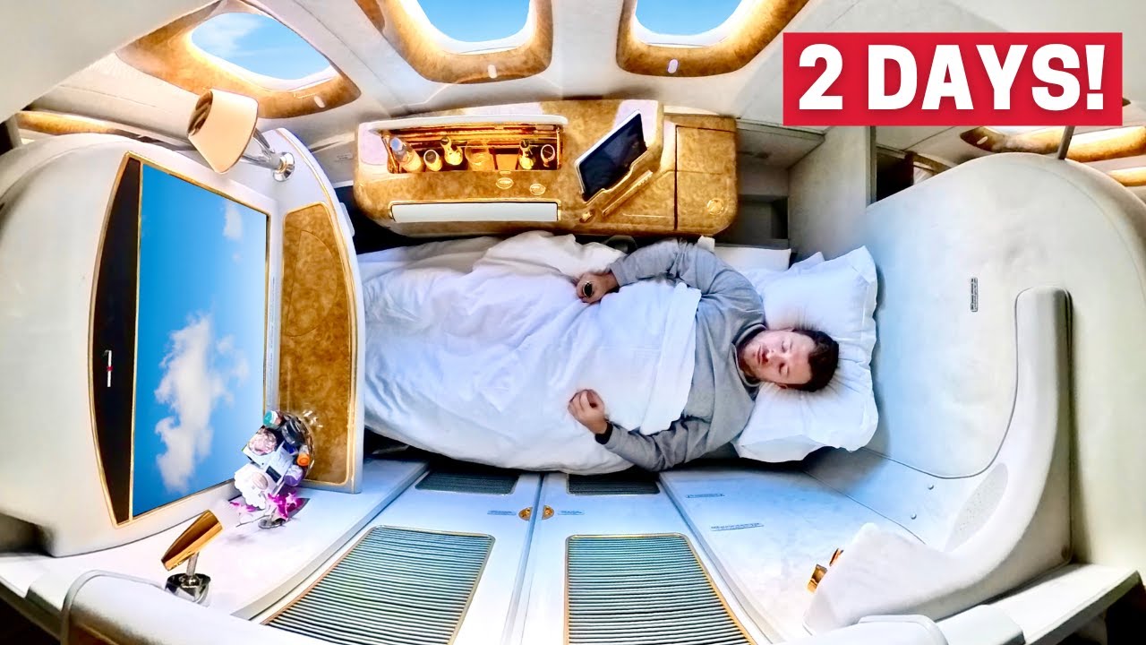 First Class Luxury on a 40-Hour Journey from Australia to London