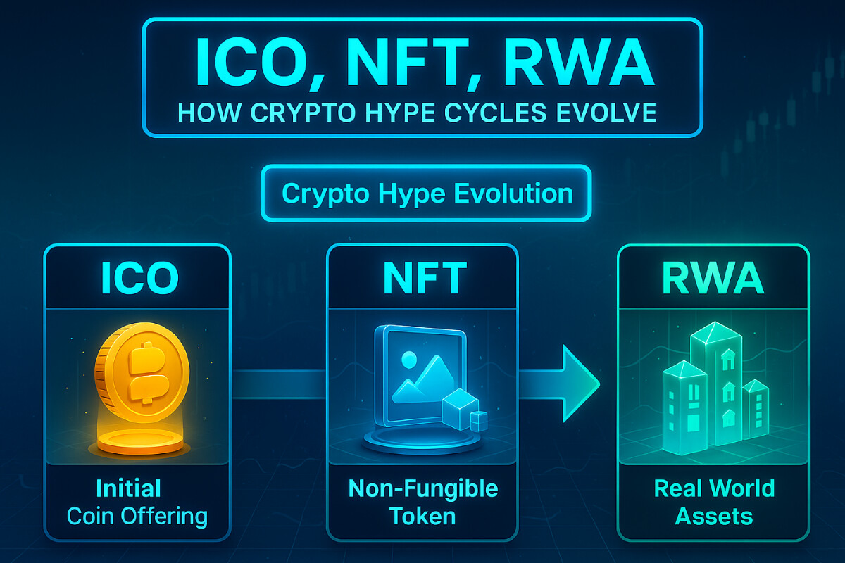 ICO, NFT and RWA – How Crypto Hype Cycles Evolve