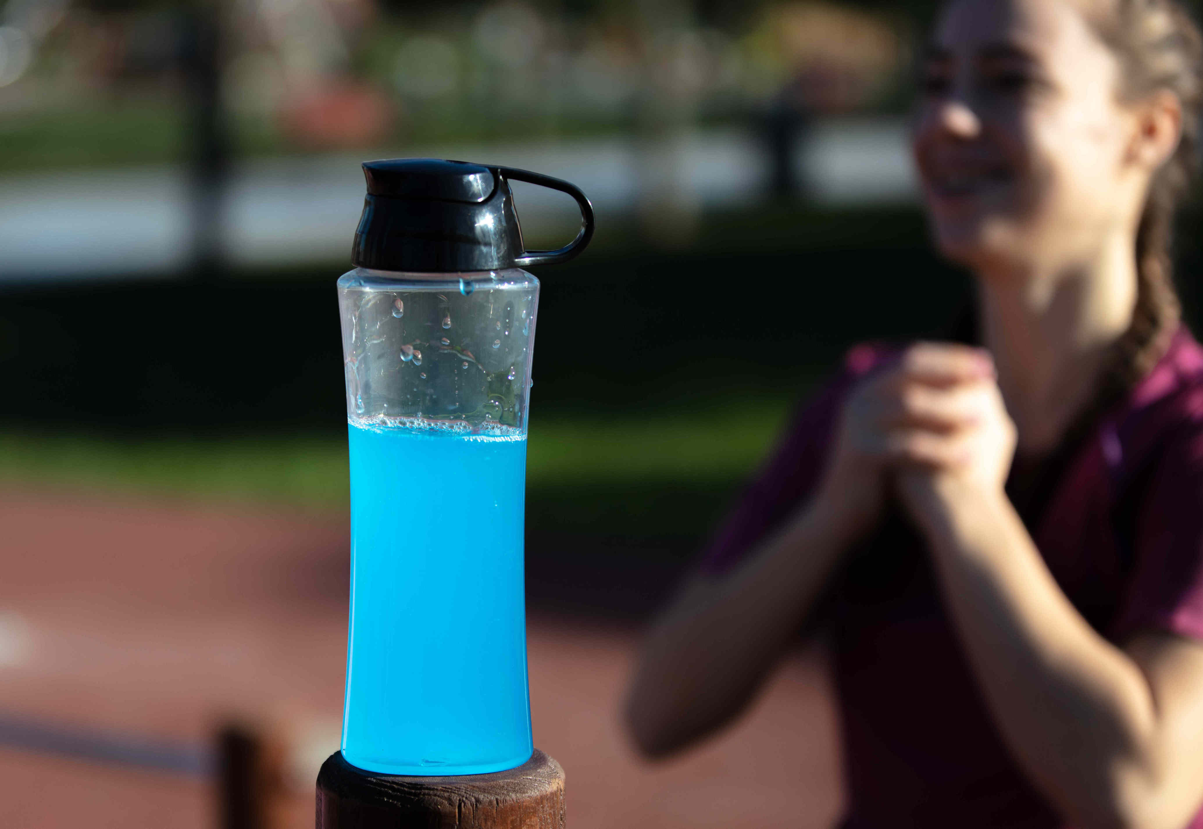 What happens to your blood pressure when you drink electrolytes