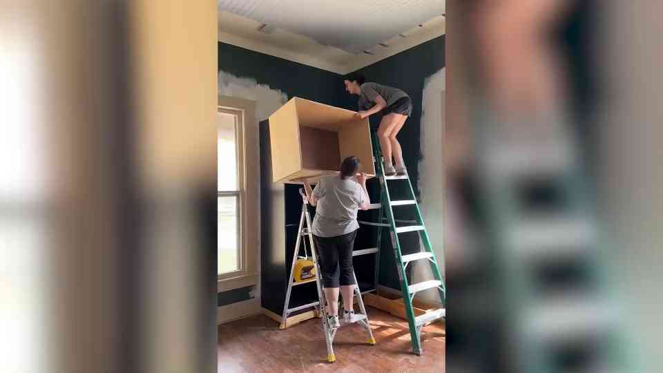 Building a Giant DIY Bookcase Wall