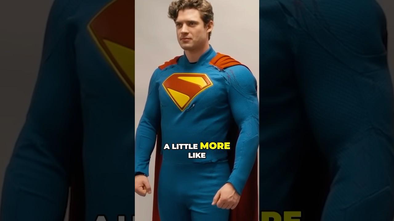 How David Corenswet's Superman Suit Was Created For James Gunn's Superman